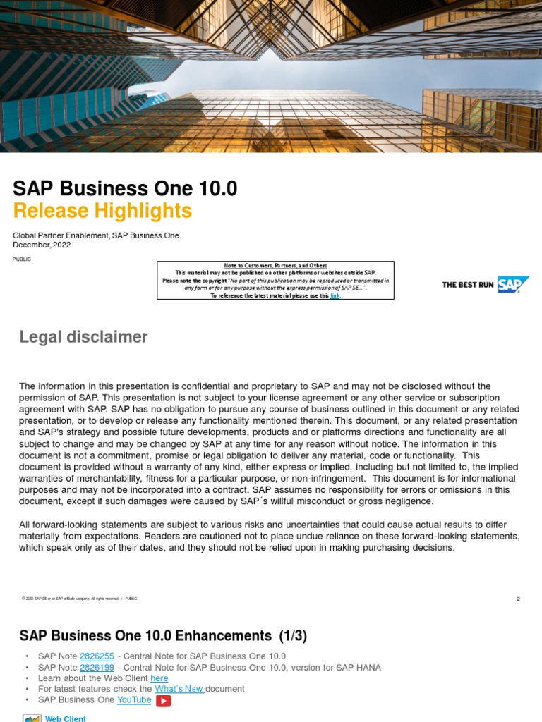 Sap Business One 10.0 Multitenant Installation – FWWWKF