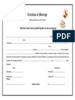 Alabama Marriage Certificate Form 101 | PDF | Marriage | Notary Public
