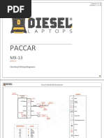 Paccar: Electrical Circuit Diagram | PDF | Fuel Injection | Turbocharger