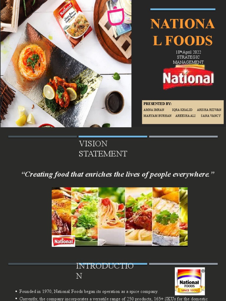 NATIONAL fOODS | PDF | Economies | Business
