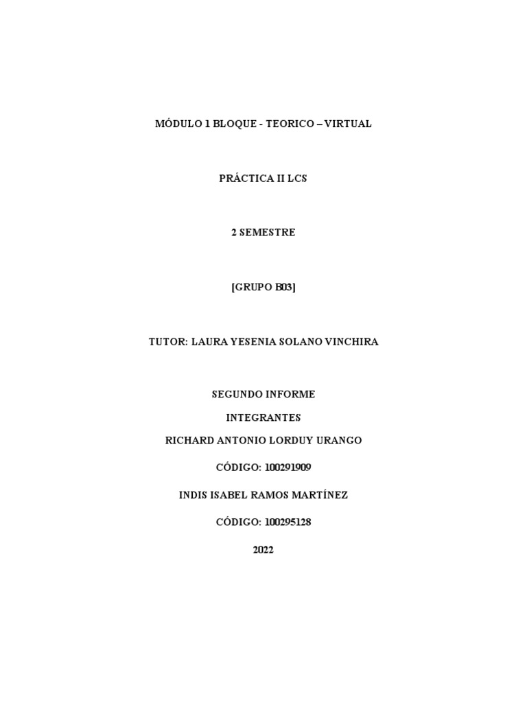 Proyecto de Practica | PDF