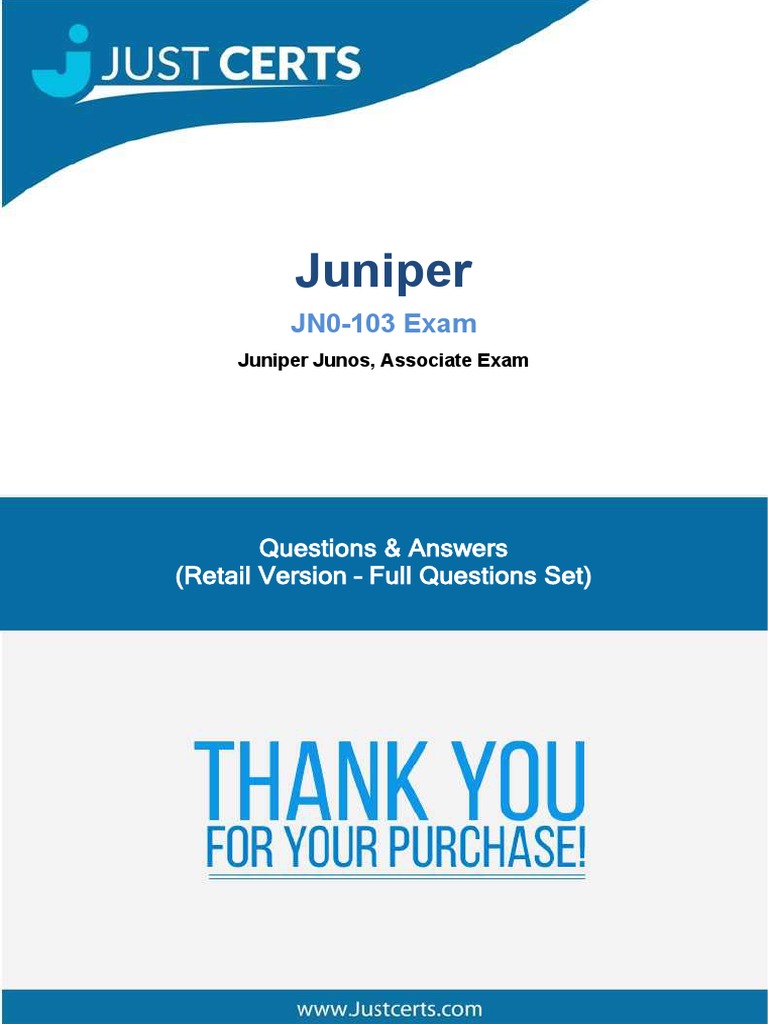 Preparing for the Juniper JN0-103 Exam: Full Set of Practice Questions and Answers | PDF ...