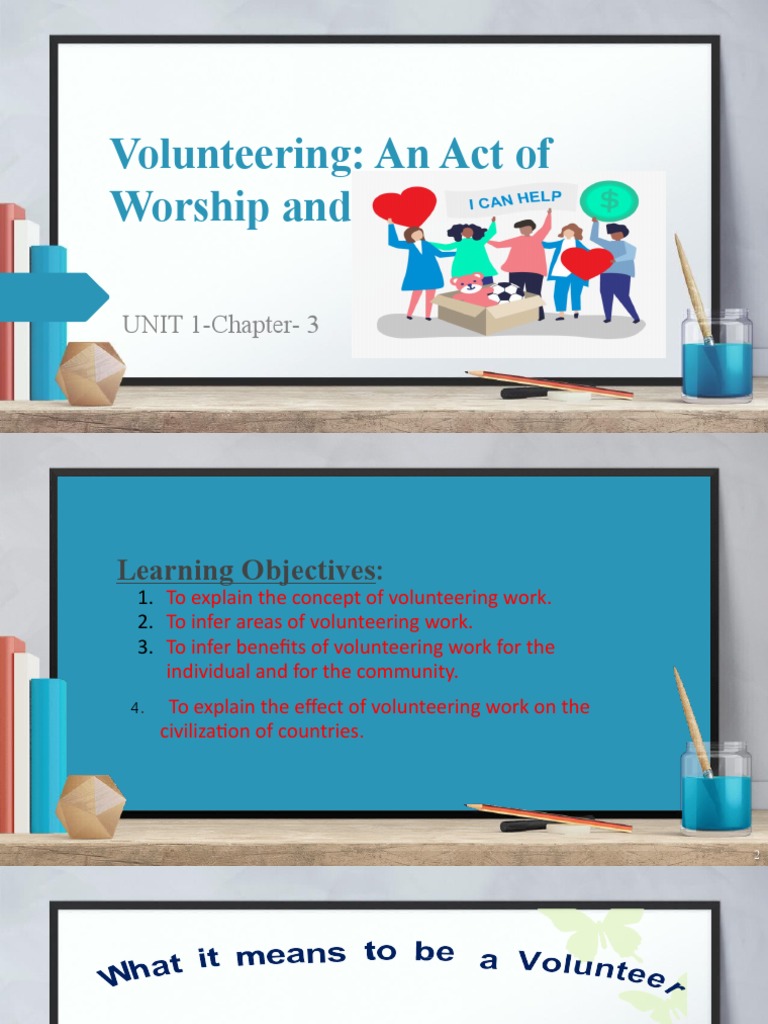 Voluntreering An Act of Worship and Belonging | PDF | Volunteering