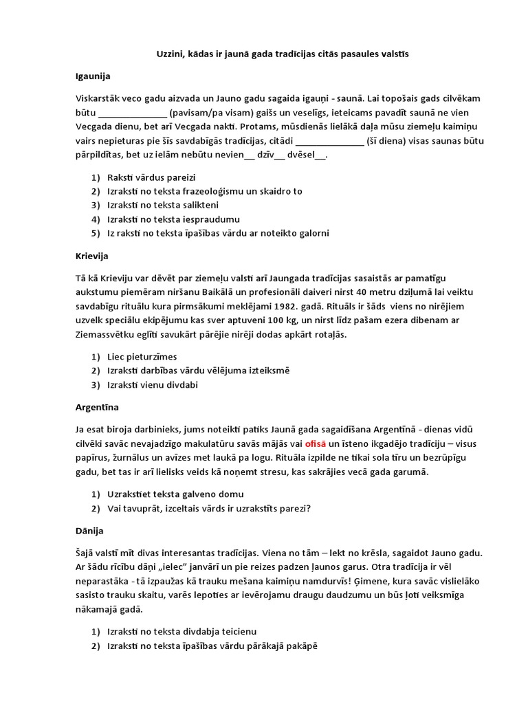 Jaunais Gads | PDF