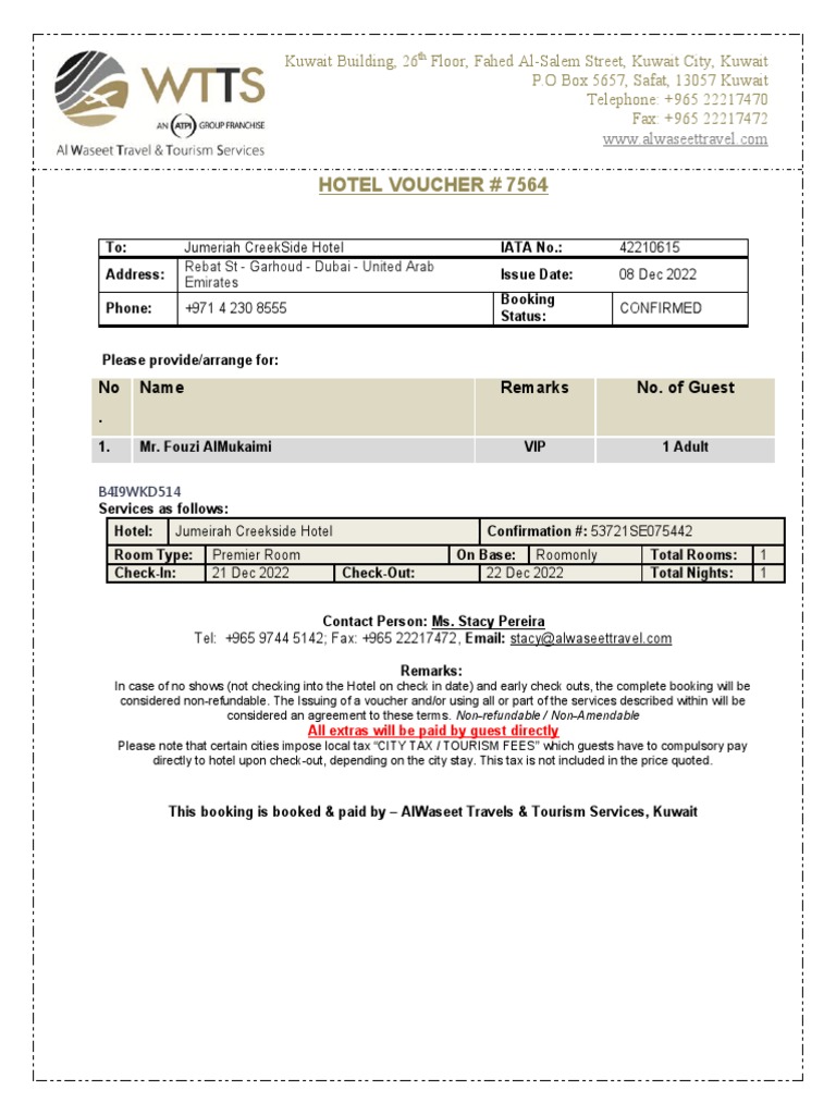 Hotel Format | PDF | Government Finances | Service Industries