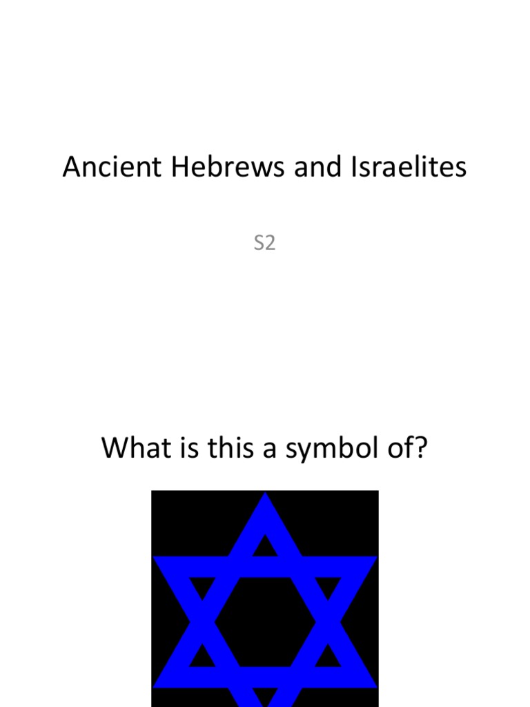 Early History of the Hebrews | PDF | Israelites | Abraham