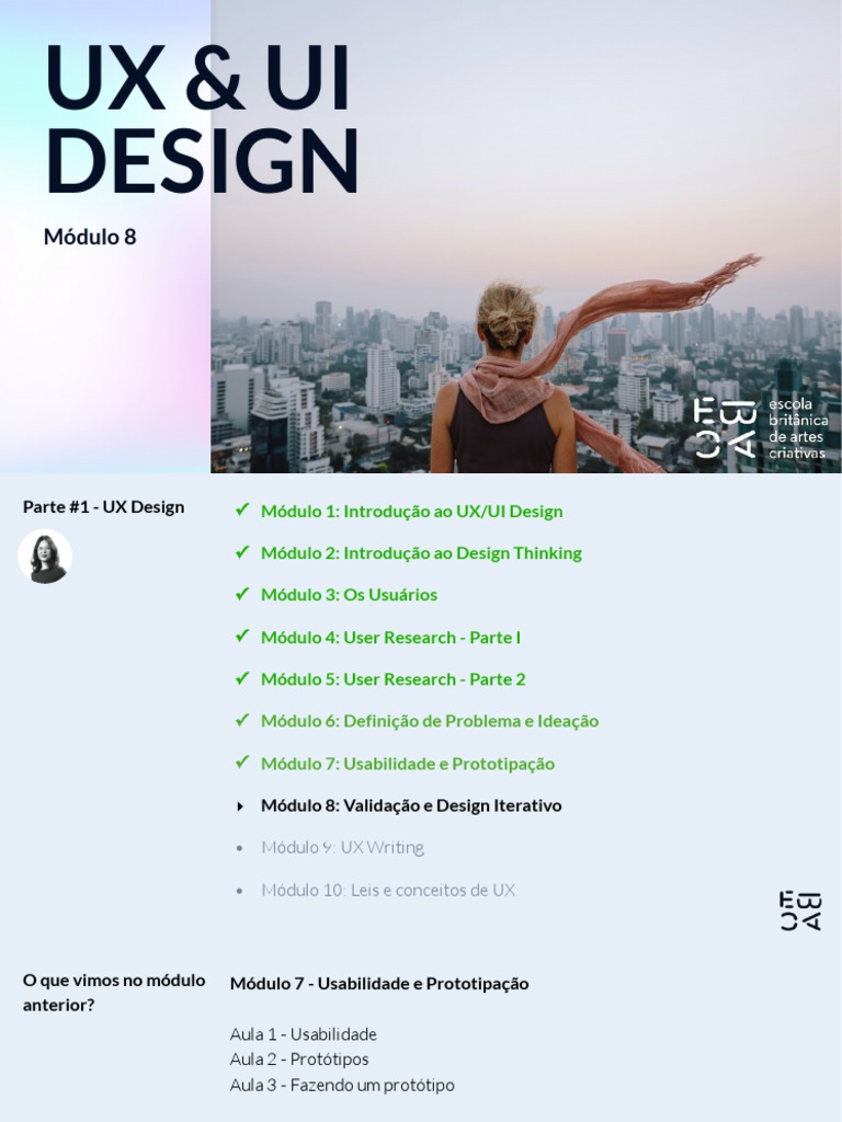 UX - Design - Modulo - 8 | PDF | Usabilidade | Informática