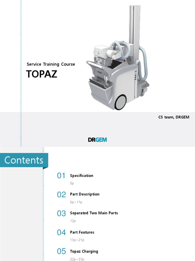 TOPAZ Training | PDF | Battery Charger | Capacitor