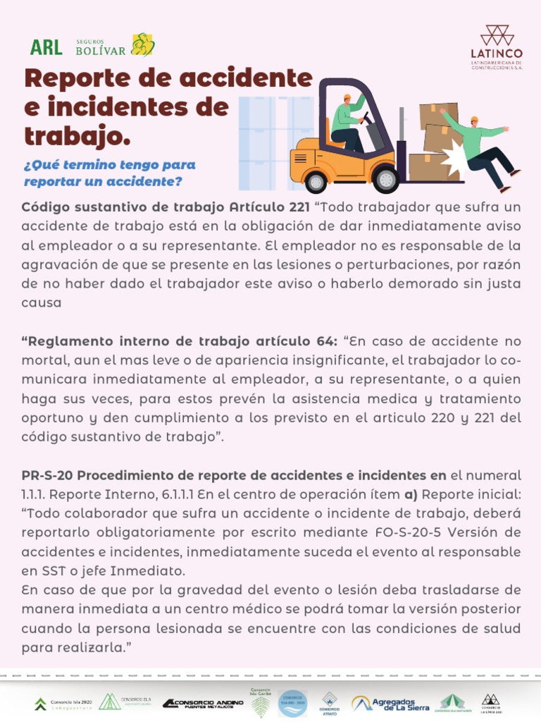 Reporte de Accidentes Laborales | PDF