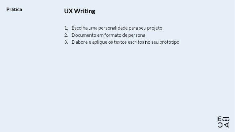 UX - Design - Modulo - 9 - Exercicio | PDF