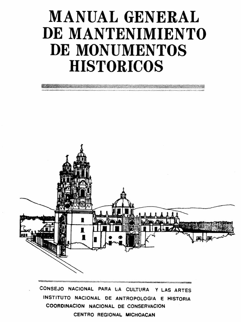 MANUAL General de Mantenimiento de Monum | PDF