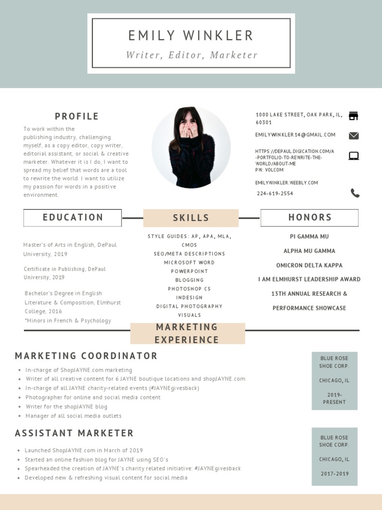 Emily Rose Winkler | PDF