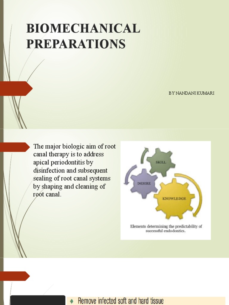 Biomechanical Preparations | PDF