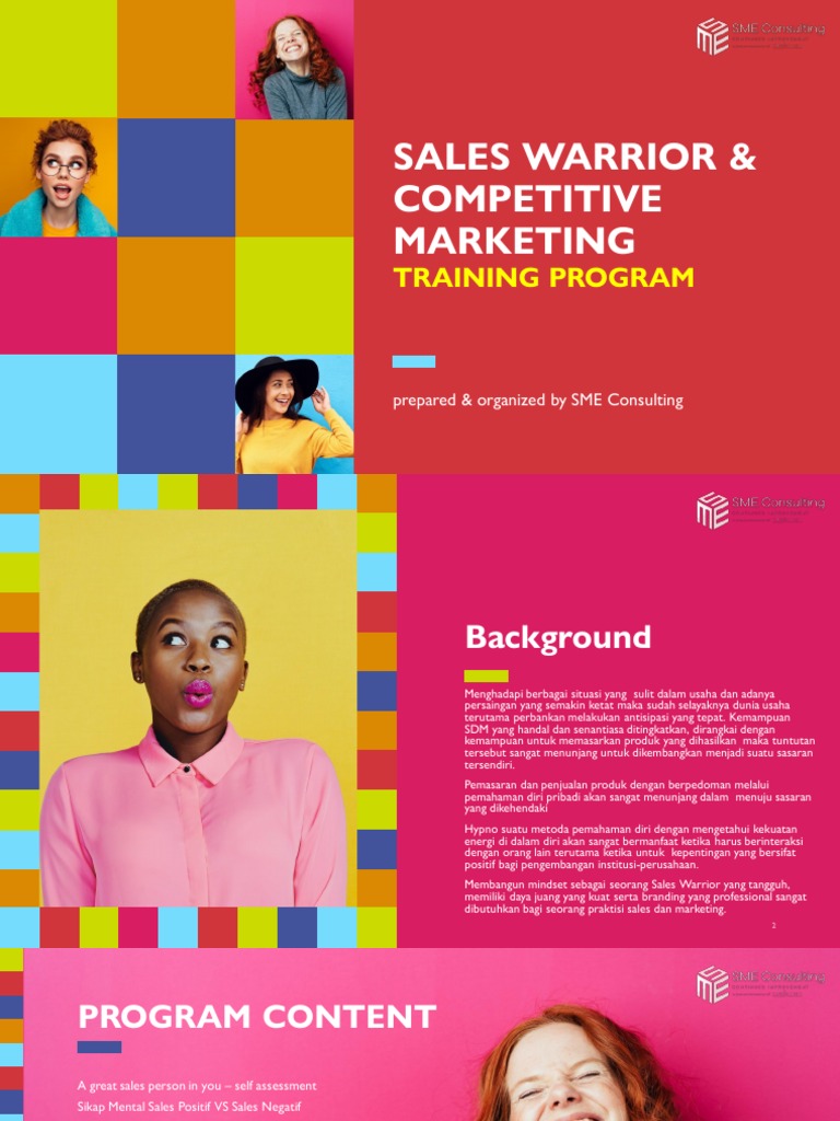 Program Pelatihan Sales Warrior | PDF | Karier & Perkembangan ...