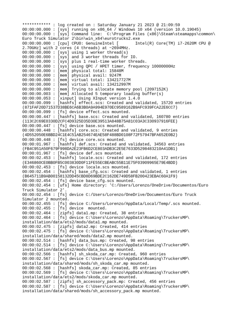 Game Log | Download Free PDF | Thread (Computing) | Device Driver