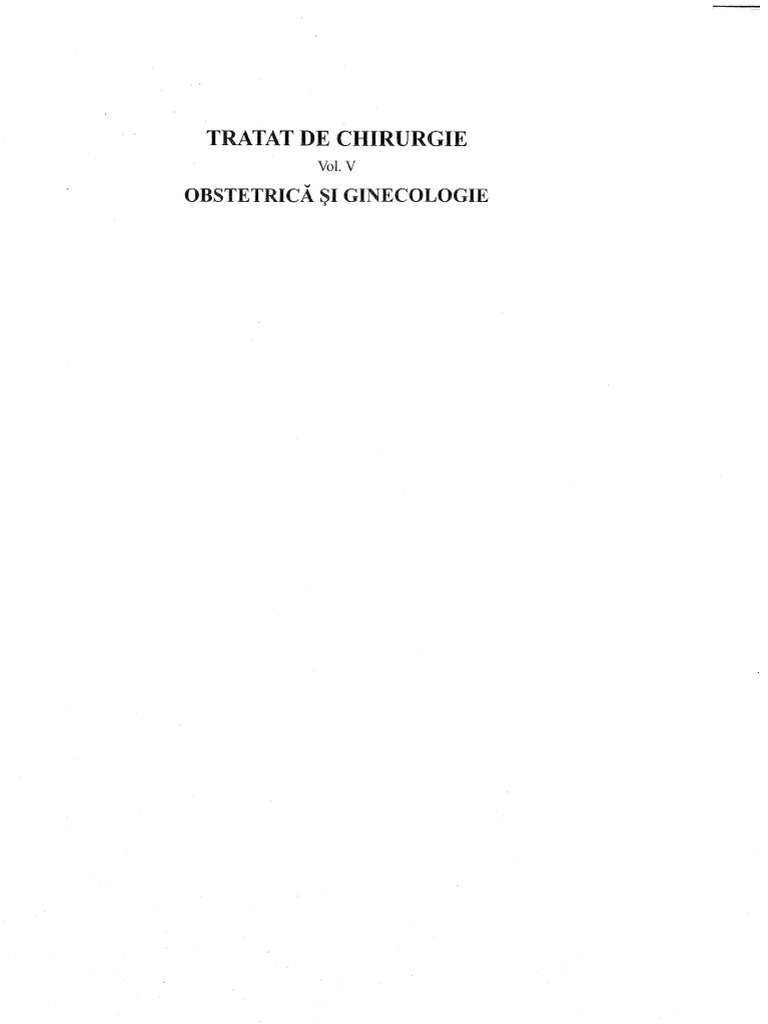 Tratat Obstetrica Ginecologie Peltecu | PDF