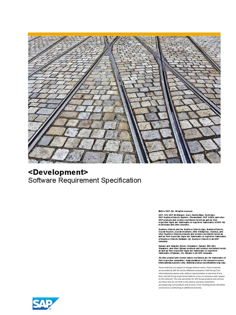DCM - Functional Requirement Specification Template | PDF | Business ...