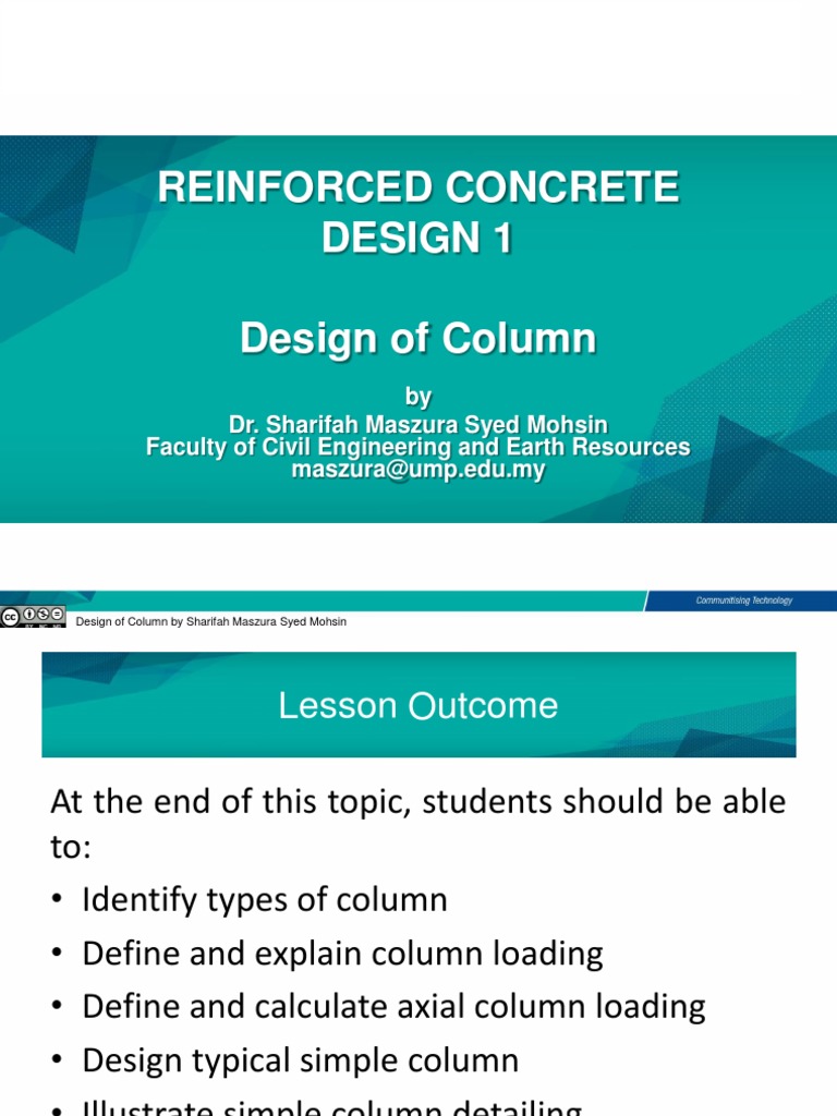 Ocw RCD1 8 | PDF | Column | Beam (Structure)