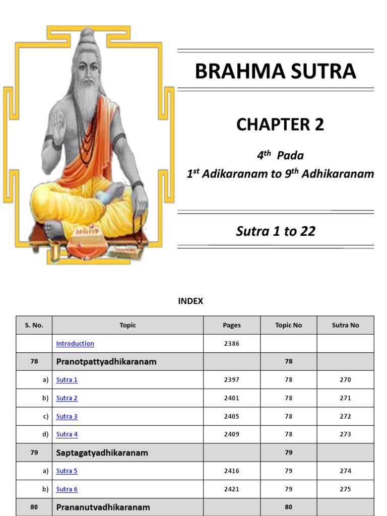 08 Brahma Sutra Volume 08 | PDF | Advaita Vedanta | Brahman