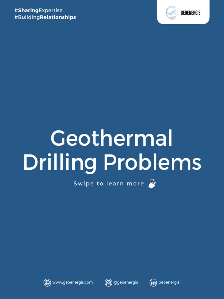 Geothermal Drilling Problems 1649188331 | PDF | Casing (Borehole) | Oil ...