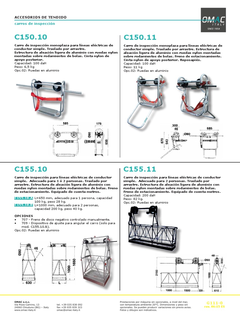 C155.10 - C155.11 Carro de Inspección | PDF | Transporte | Vehículo de ...