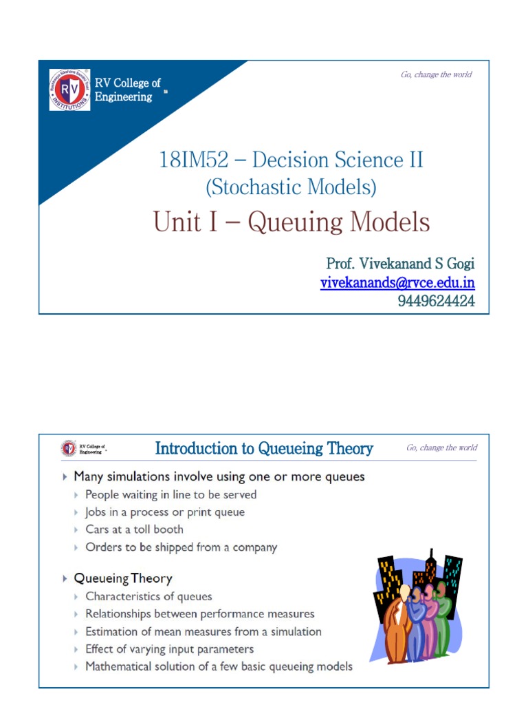Queuing Theory | PDF | Analysis | Statistics