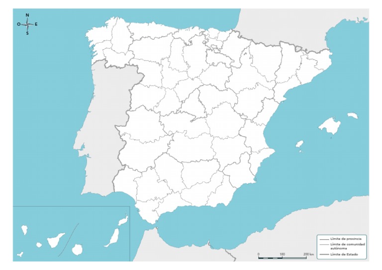 Mapa España Politico | PDF