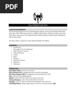 Shadowdark Bard and Ranger Classes V1-2 | PDF