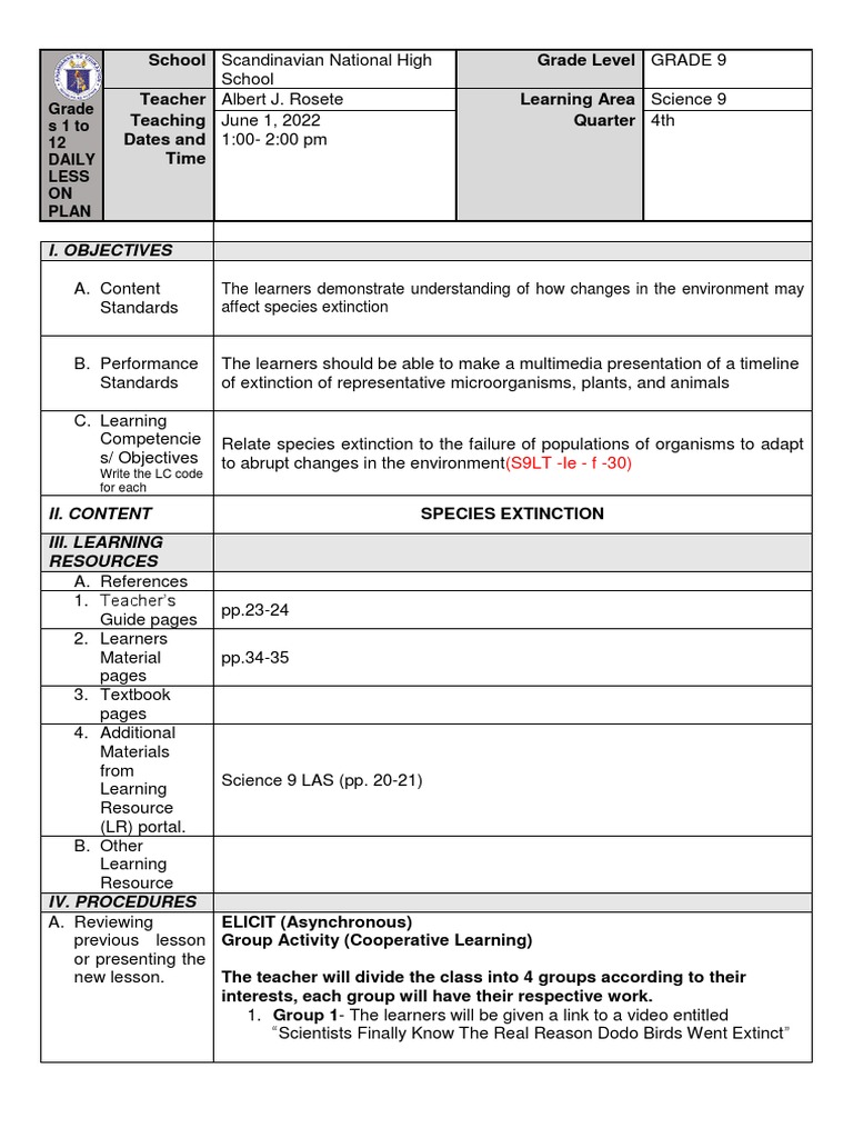 LP 2022 | Download Free PDF | Learning | Extinction