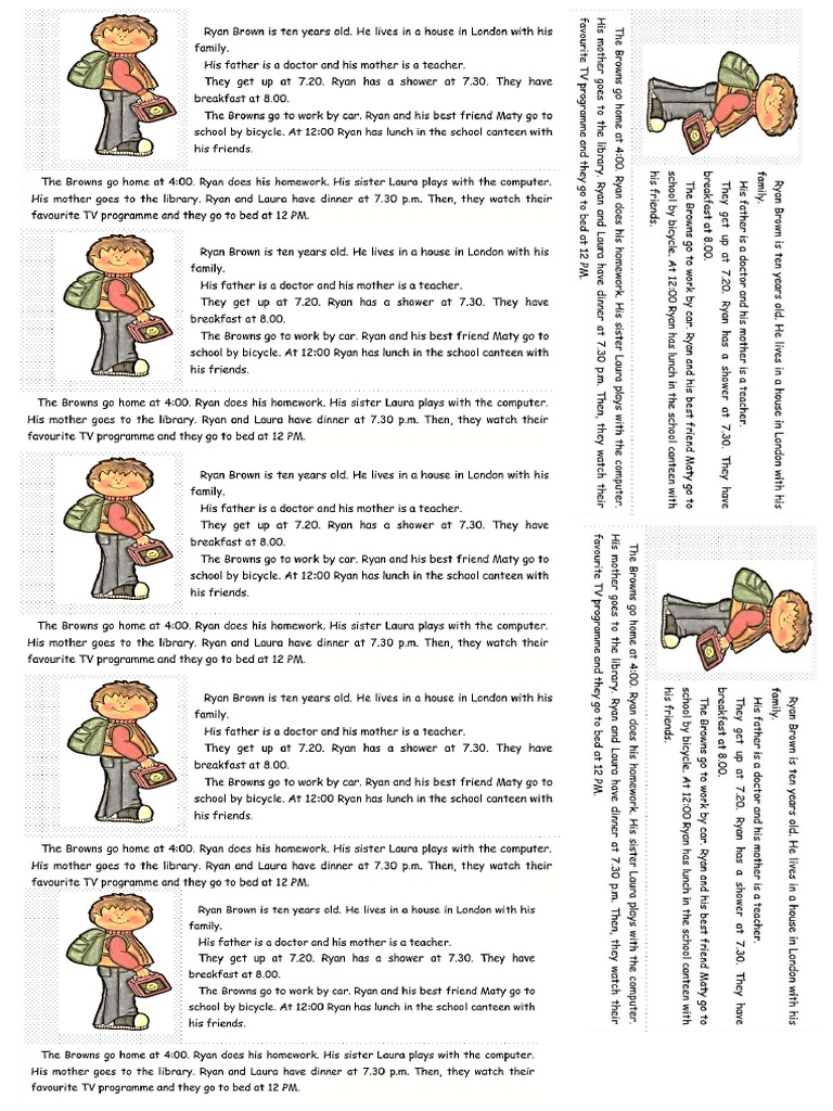 Present Simple Text | PDF