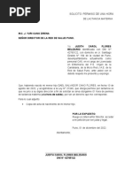 Carta de Invitacion Formal A Una Autoridad | PDF | Derecho