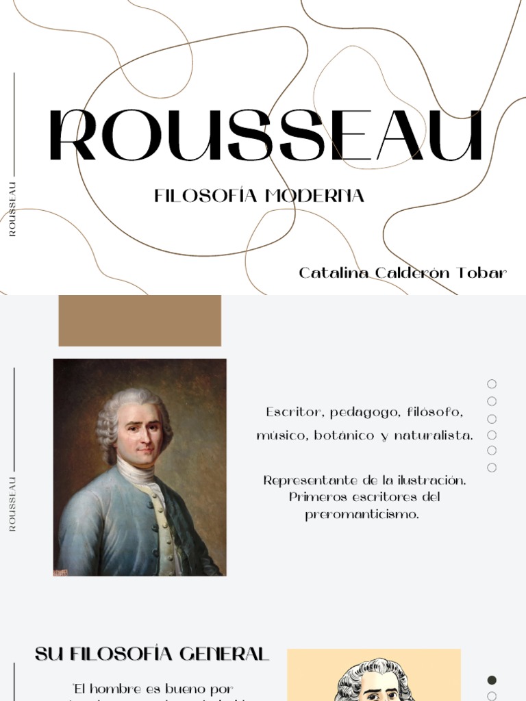 Rousseau - Filosofia | PDF | Jean-Jacques Rousseau | Aprendizaje