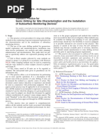 ASTM D5092: Groundwater Well Standards | PDF | Casing (Borehole ...