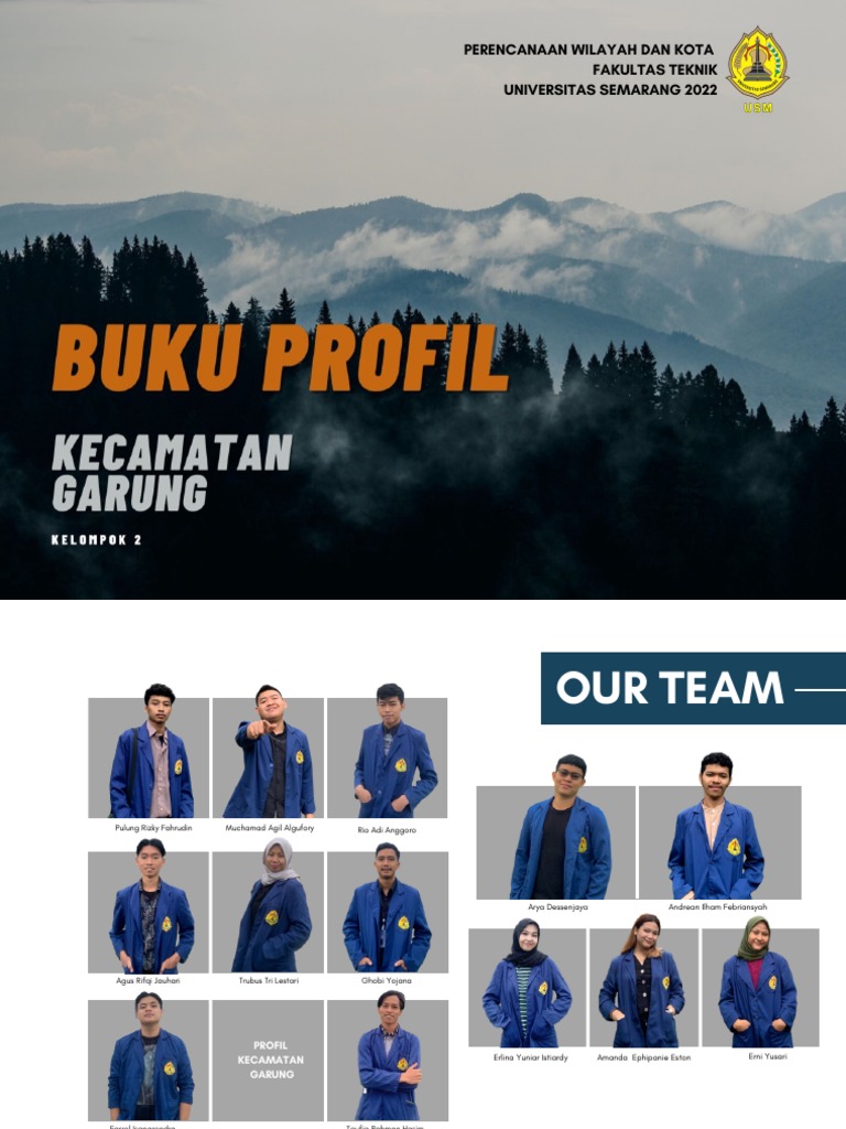 Buku Profil Kecamatan Garung - 1 | PDF