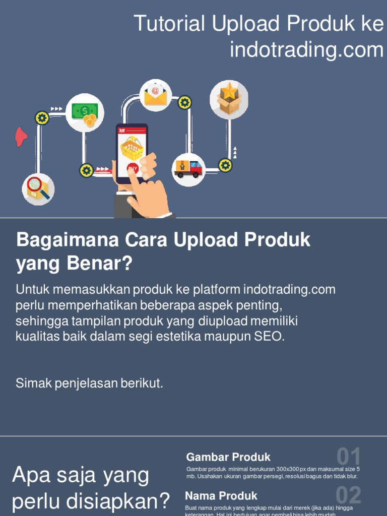 Tutorial Upload Produk | PDF