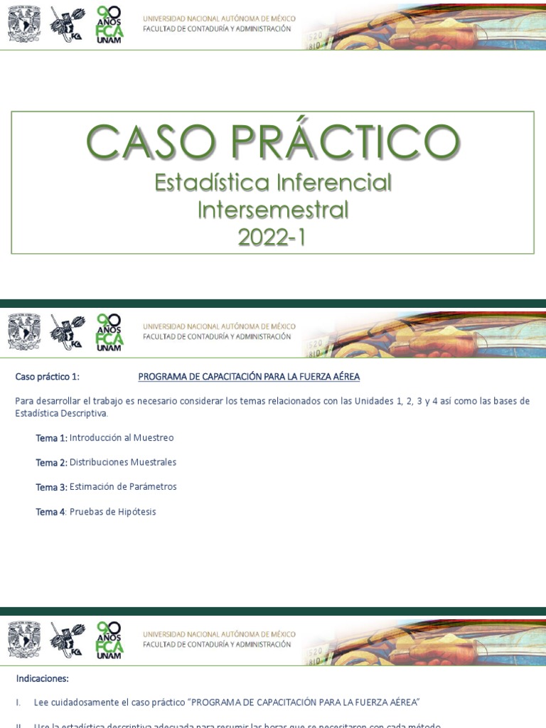 Caso Práctico Final Estadística Inferencial - Lucas Flores | PDF | Estadísticas | Estadísticas ...
