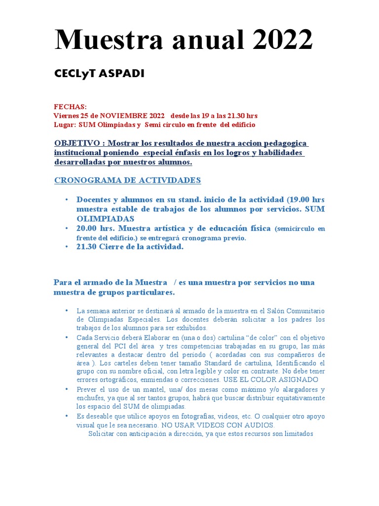 Proyecto Muestra Anual 2022 - 121000 | PDF