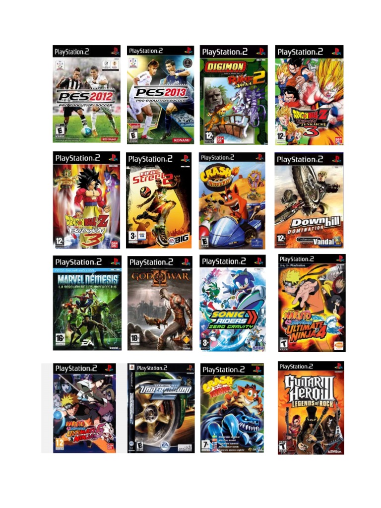 Juegos PS2 | PDF