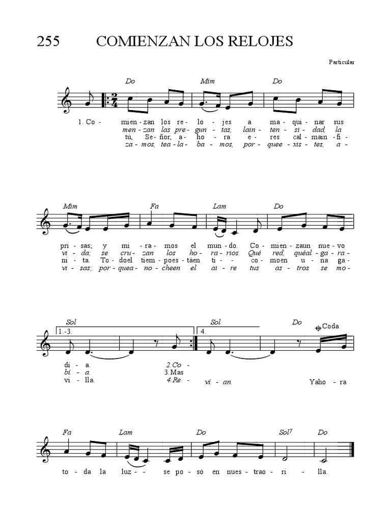 Comienzan los relojes | PDF