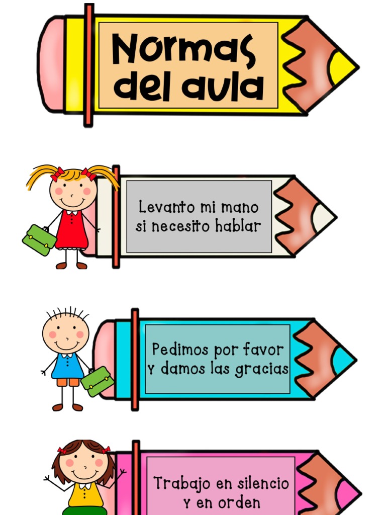 Normas Del Aula | PDF Normas Del Aula | PDF