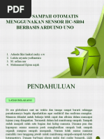 Tempat Sampah Otomatis Arduino Uno | PDF