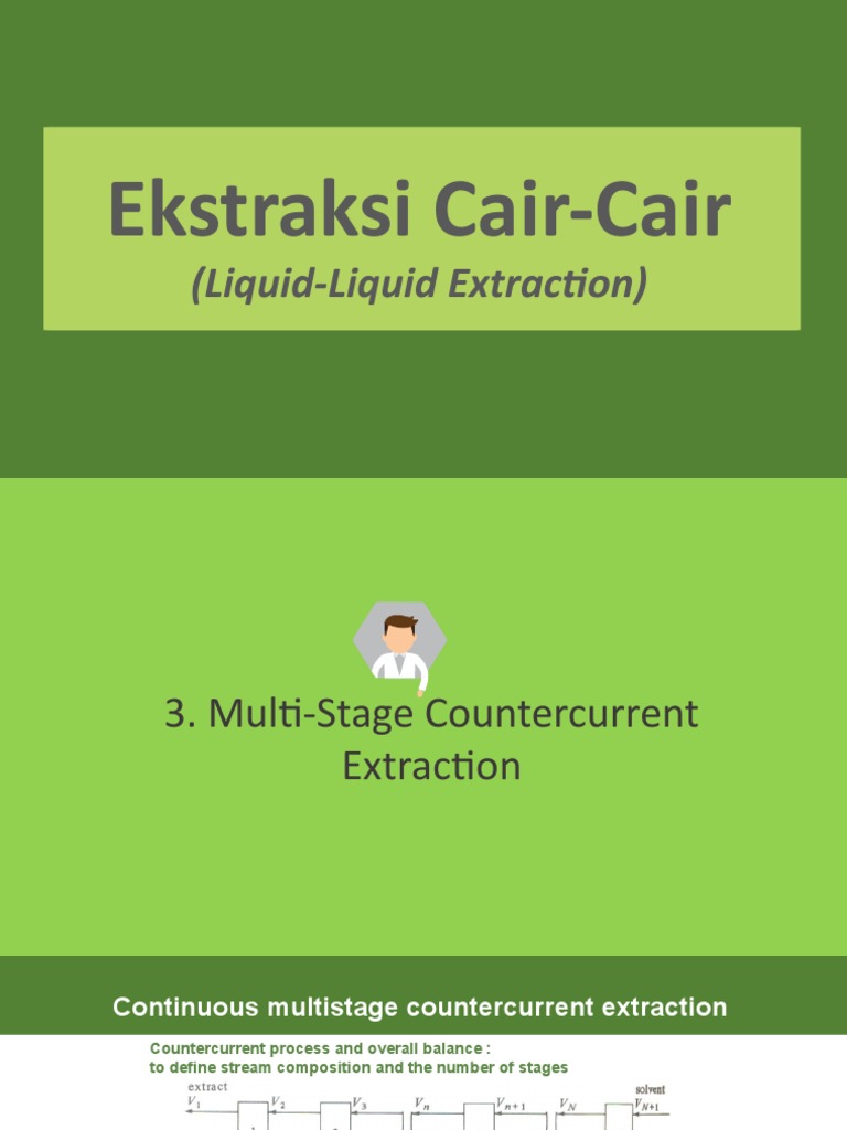 Ekstraksi Cair-Cair Pertemuan 3 | PDF | Acid | Branches Of Thermodynamics