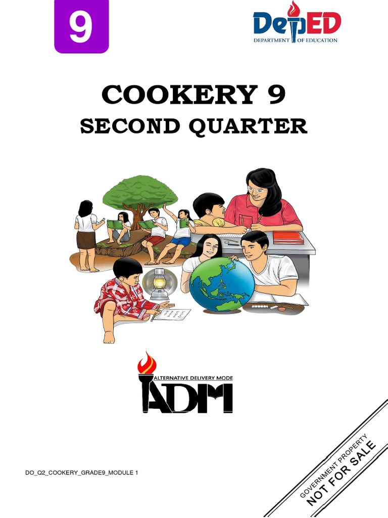 Adm q2 Grade9 Cookery v3 | PDF | Salad | Mayonnaise