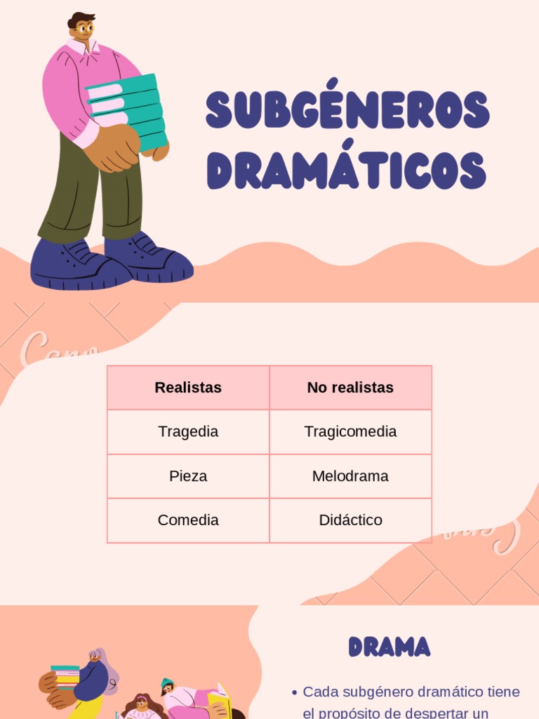 Subgéneros Dramáticos | PDF | Tragedia | Comedia