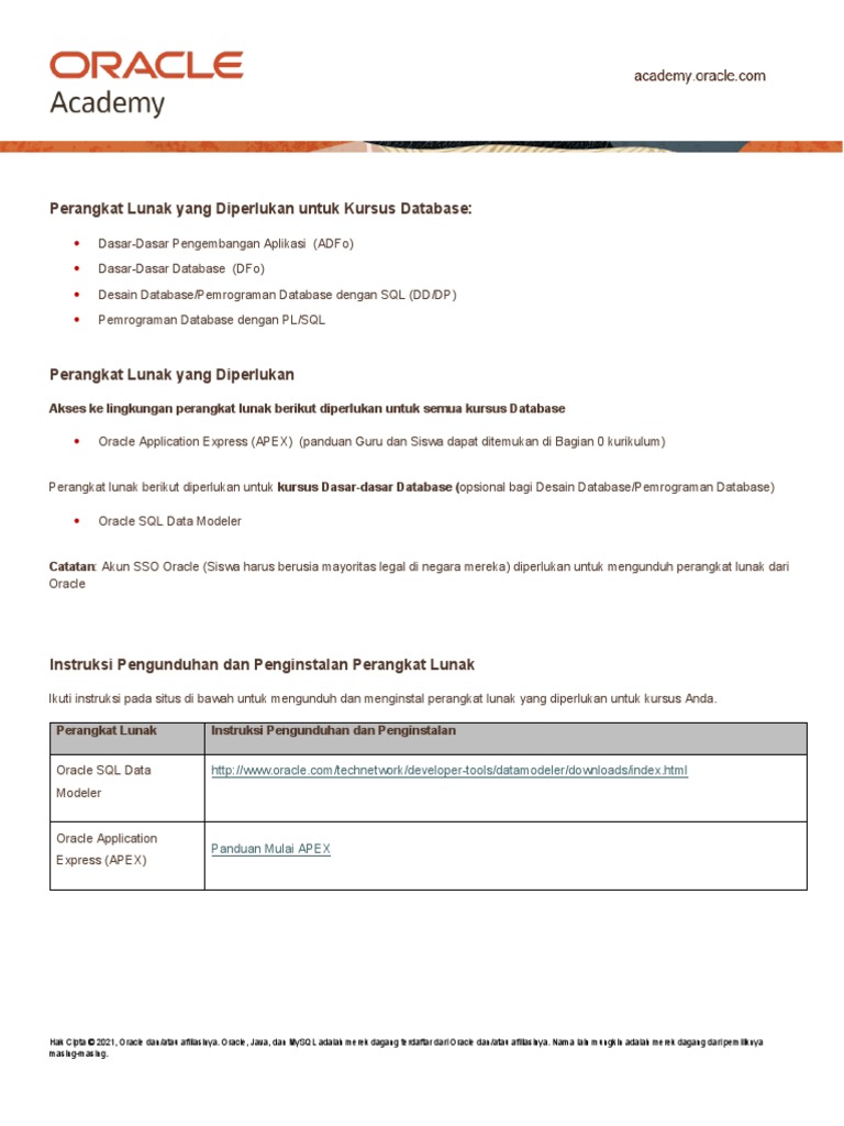 ICS Database Software v1 Id | PDF