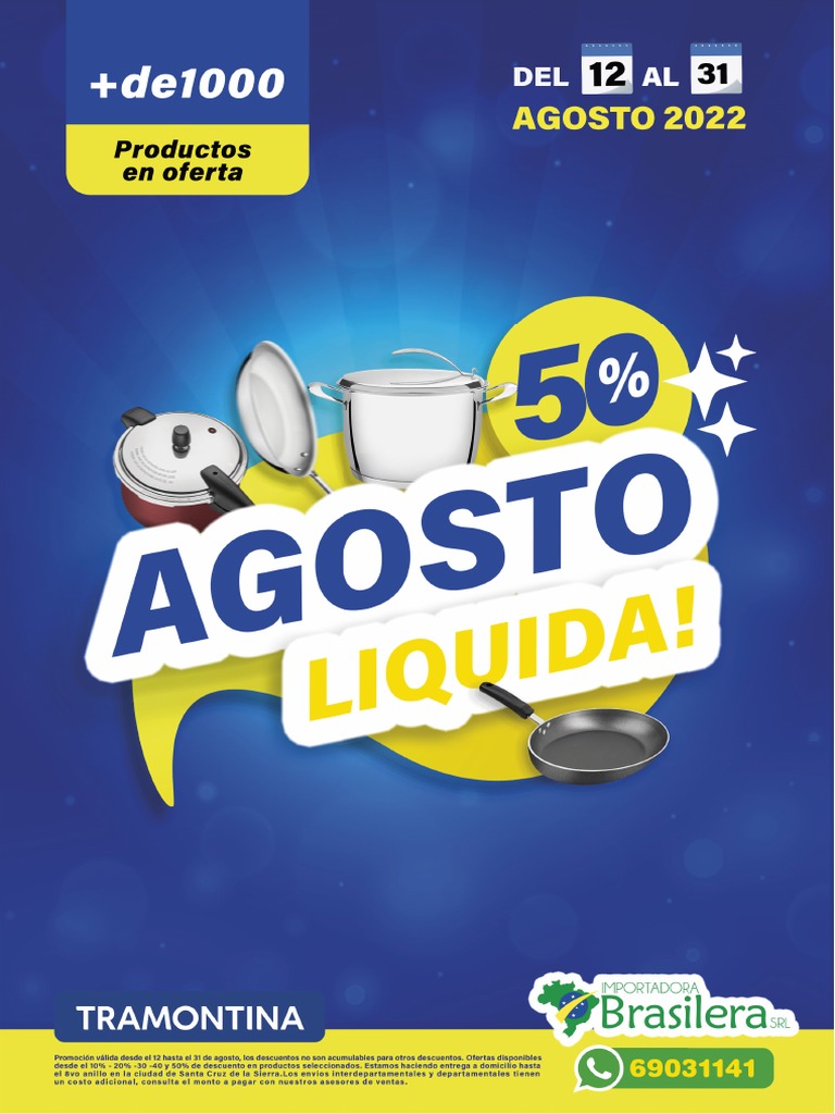 Catalogo Agosto Liquida 2022 I Importadora Brasilera | PDF | Aparatos ...
