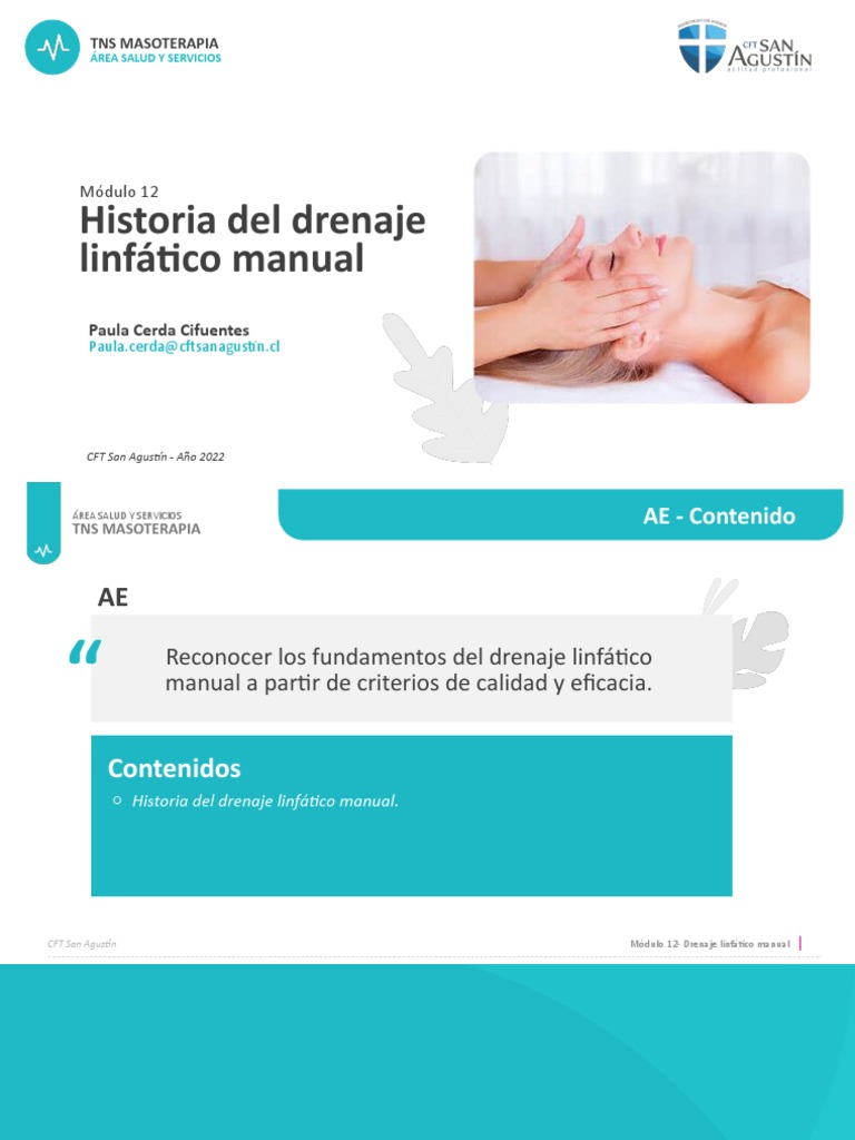 Clase 2 - Historia Del Drenaje Linfã Tico Manual | Descargar gratis PDF | Sistema linfático ...