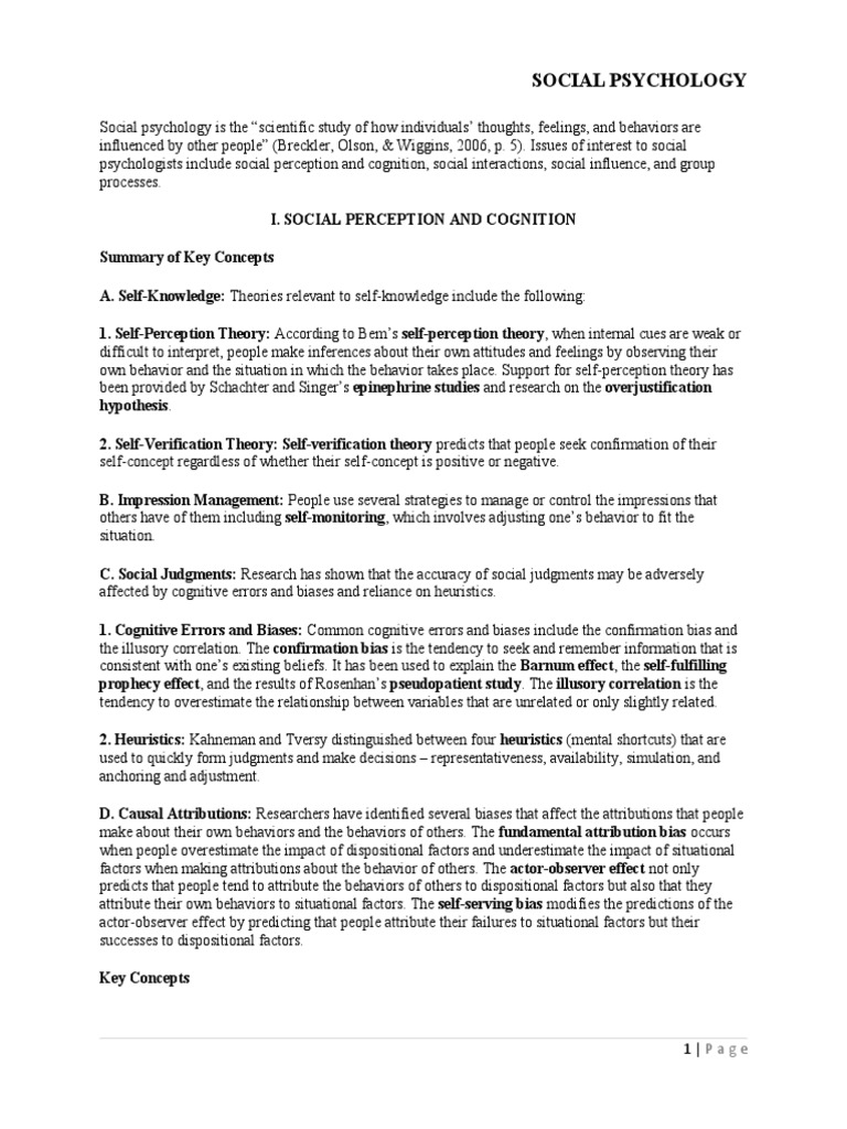 Social Psychology Oficial Pdf Interpersonal Attraction Social