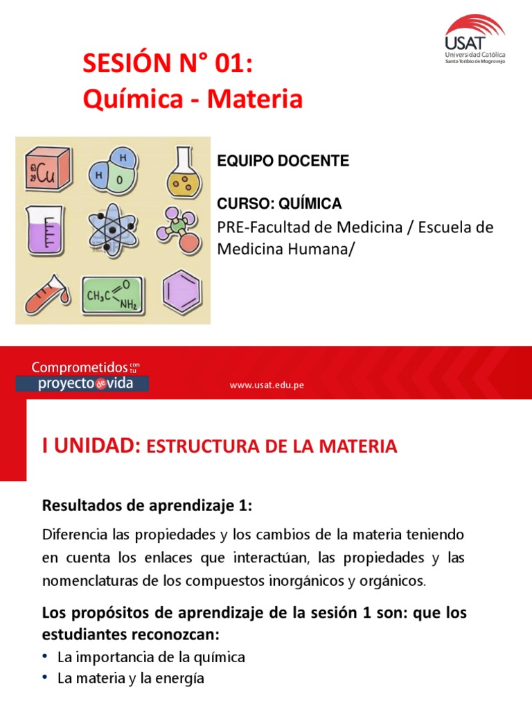 Quimica y Materia | PDF | Importar | Química