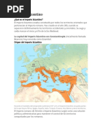 Infografia Imperio Bizantino | PDF | imperio Bizantino | Constantinopla